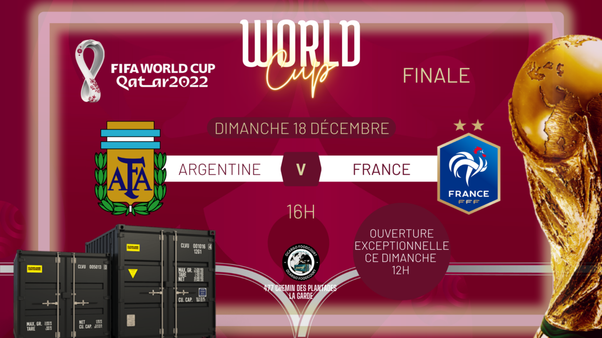 Coupe du Monde - Finale - Ôcargo Foodcourt
